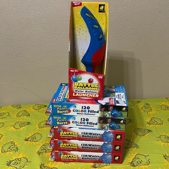 Bulbhead | Toys | 25 Nib 600 Total Battle Colored Water Balloons Color ...